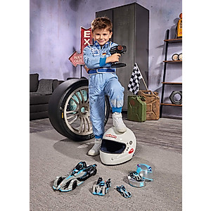 Dickie Toys 203162000 Pullstring Racer, Formula E Series Racing Car with Line Pull, 3 Different Models, Random Selection, 14 cm, from 3 Years