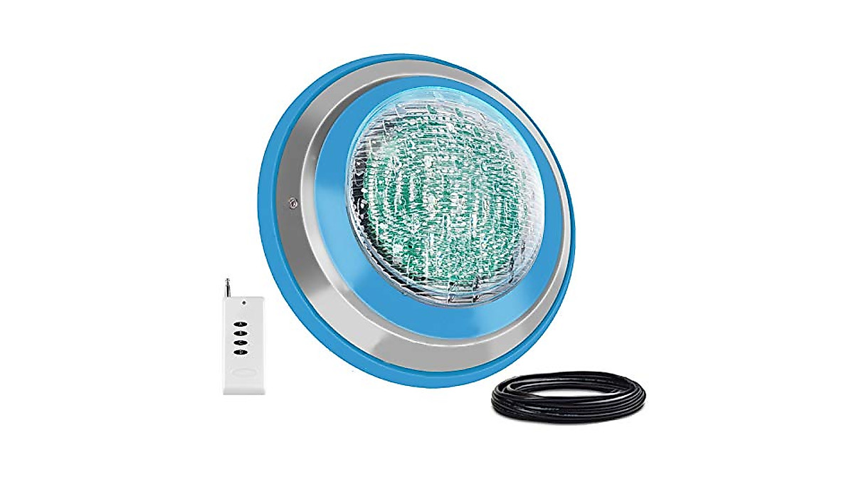 Roleadro Led Underwater Pool Lights, Waterproof IP68 47W RGB Swimming ...