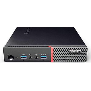 Lenovo ThinkCentre M900 Tiny Desktop, Quad Core i7 6700T 2.8Ghz, 16GB DDR4, 1TB NVMe PCIe SSD, Windows 10 (Renewed)