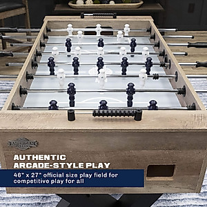 American Legend 54" Kirkwood Foosball Table, Grey