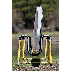 Suspenz SUP Stands, Stand Up Paddle Board, Surfboard Foldable Racks, EZ-Fold Portable Stand, Yellow 22-1901