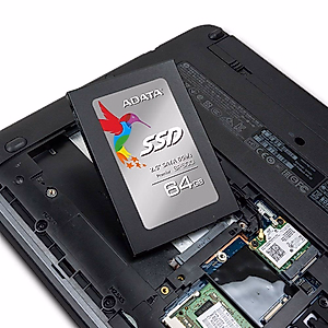 ADATA Premier SP600 64 GB 2.5" SATA III 6 Gb/s Read up to 550MB/s Solid State Drive (ASP600S3-64GM-C)
