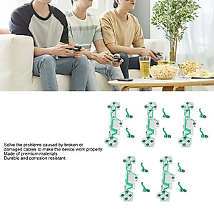 for PS5 Controller Conductive Film, 5 Set Replacement Keypad Conductive Film for PS5 Controller