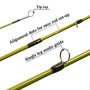 Maxcatch 4'0'' Practice Fly Rod Casting 2 Pieces Fly Fishing Rod (4'0'' 2-Piece)