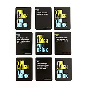 You Laugh You Drink - The Drinking Game for People Who Can't Keep a Straight Face [A Party Game]