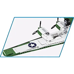 COBI Historical Collection WWII Consolidated B-24®D LIBERATOR® Plane Army Green, Large