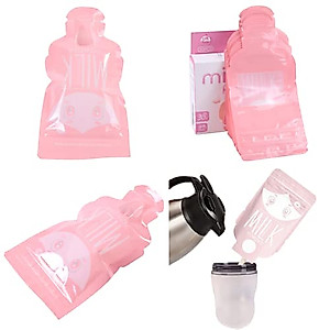 30Pcs Disposable Portable Milk Powder Storage Bag,Safe Antistatic Lightweight Feeding Dried Milk Food Bag(30PCS)