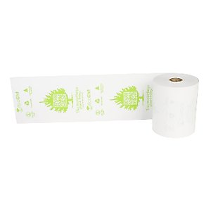 EcoChit Phenol-Free Thermal Receipt Paper Rolls, 3 1/8" x 200', Pre-Printed Eco-Friendly Message, Every Case Plants Two Trees, Case of 25