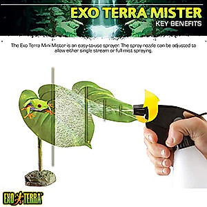 Exo Terra Mini Mister Spray Bottle, 16-Ounces