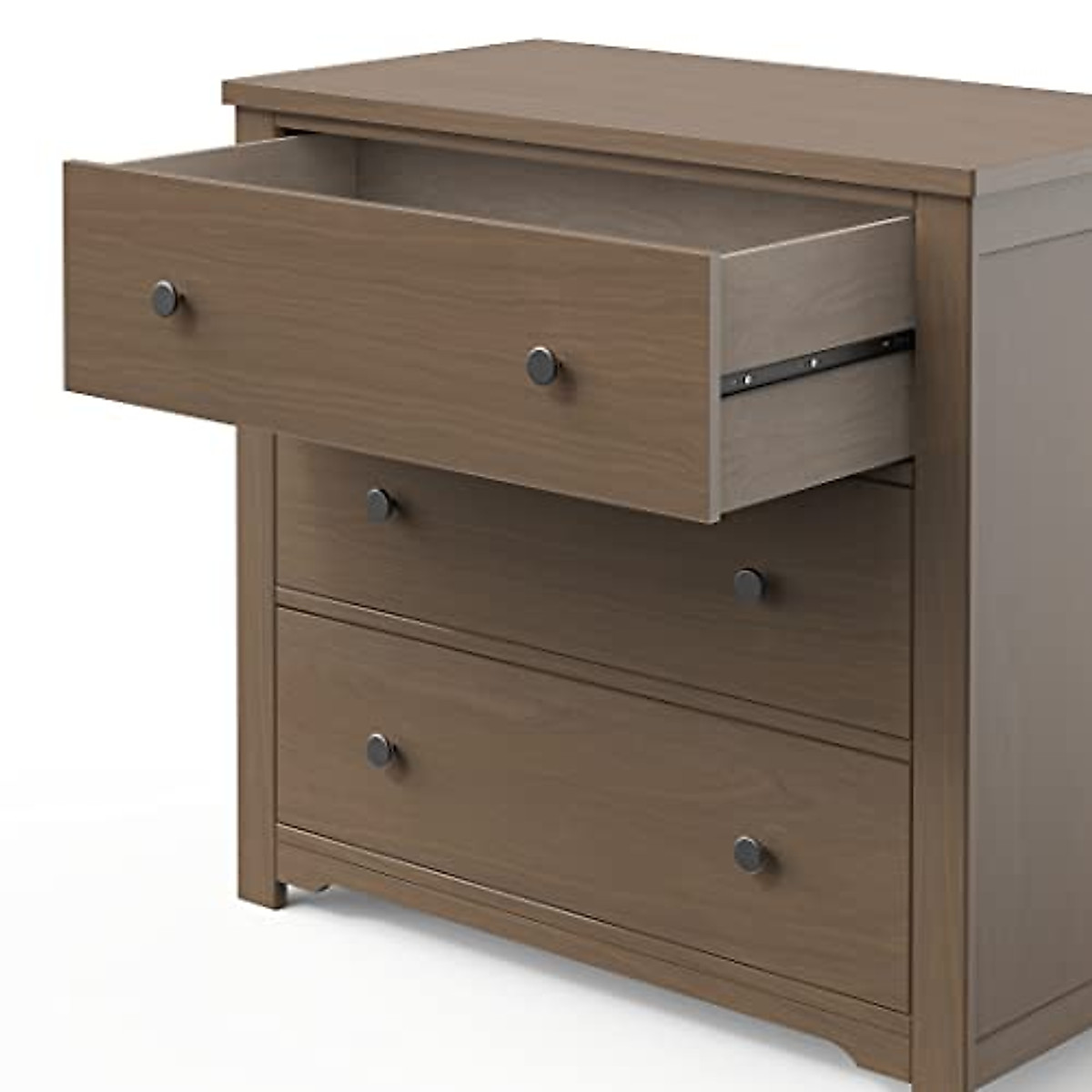 Forever Eclectic Harmony 3-Drawer Dresser with Changing Table Topper (Dusty Heather)