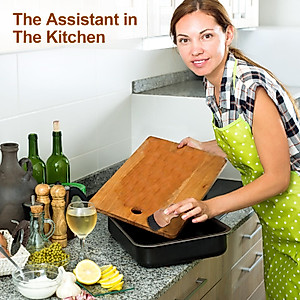 SAMEBUTECO Cutting Board Oil & Wax Applicator Set for Cutting Board,2 Pieces