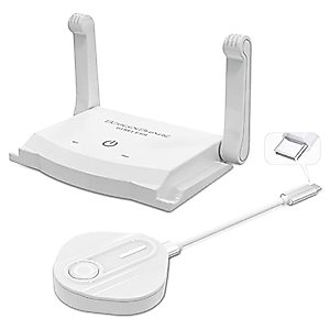 Mirabox Wireless USB C Transmitter and 1080P HDMI Receiver Conference Presentation System Video Audio Screen Mirroring AirPlay Miracast Share from USB C Laptop,for iPhone,iPad,Android Phone/Tablets