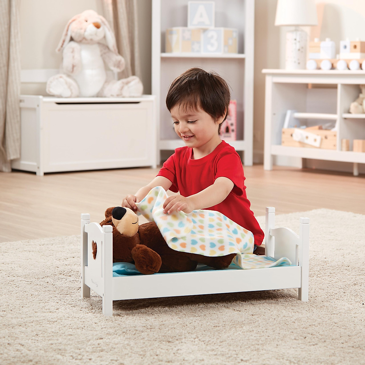 Melissa & Doug Mine to Love Wooden Play Bed