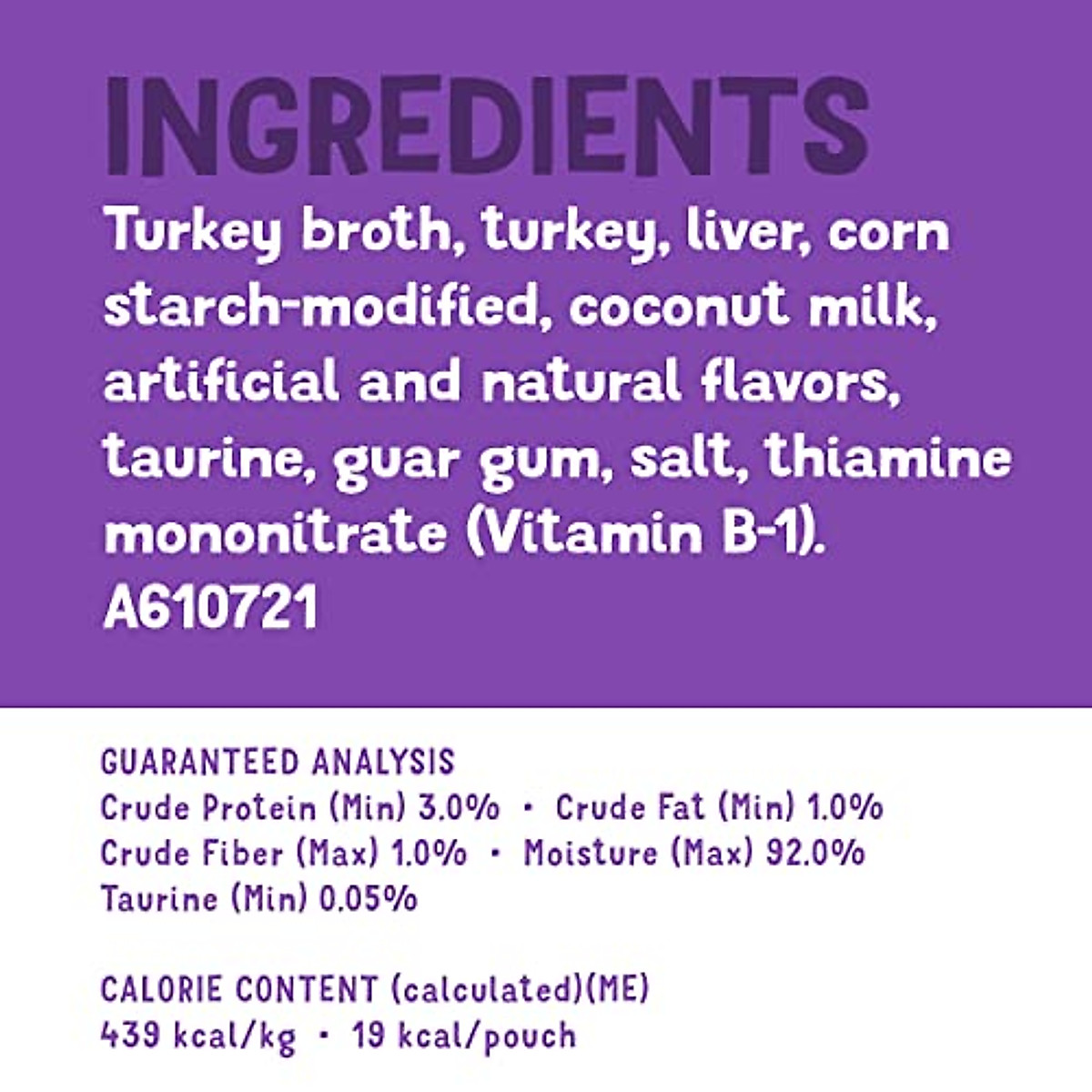 Purina Friskies Wet Pureed Cat Food Topper, Lil' Shakes With Flavorful Turkey Lickable Cat Treats - (Pack of 16) 1.55 oz. Pouches