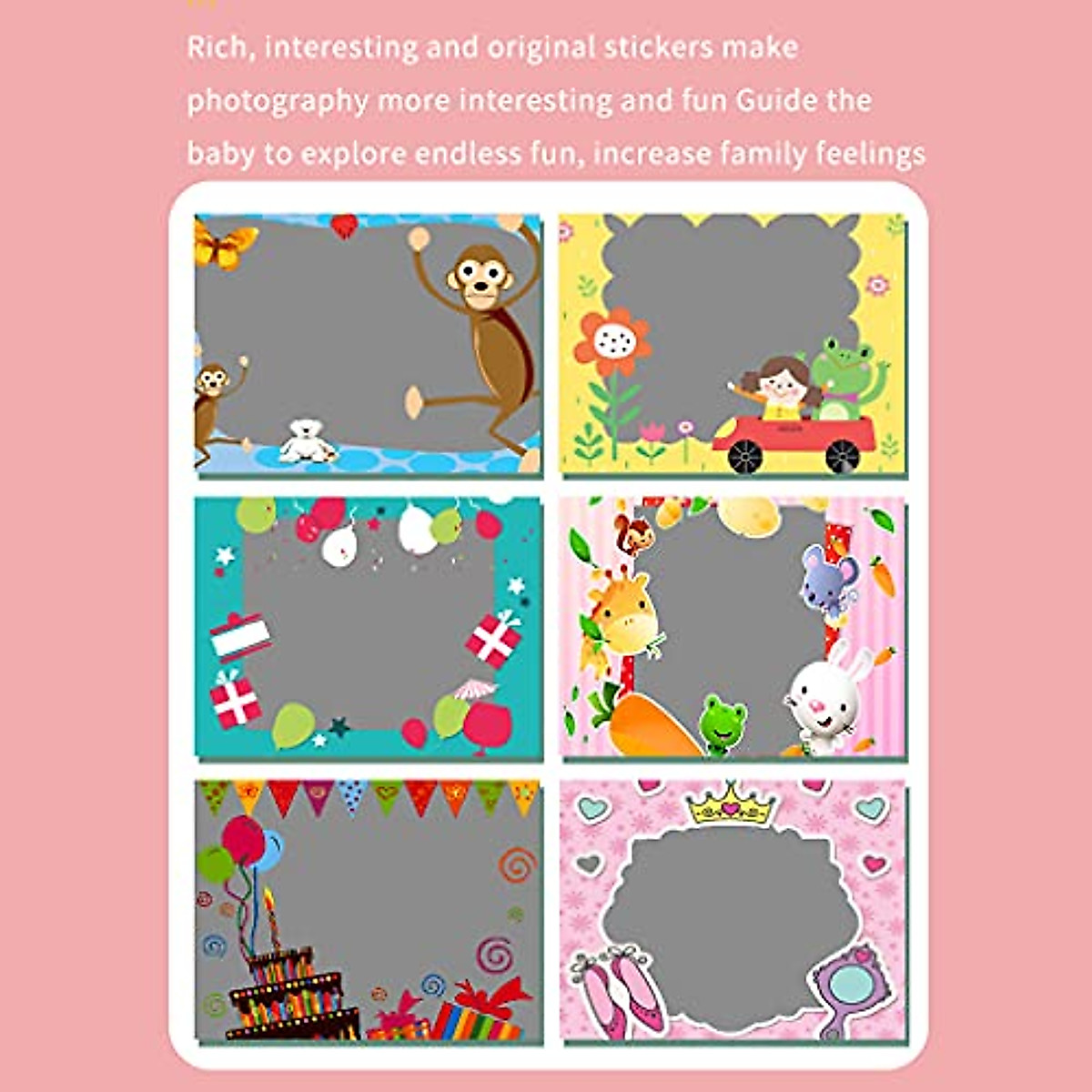 Kingjinglo 1080P Digital Camera Front & Back Dual Lens Video Recorder 2000W Pixels 2.0" IPS Screen Great for Kid Boy Girl Cute Cartoon Digital Camera for Kids Baby 1080P Video Selfie Tool Front 3