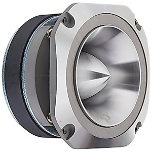 Audiopipe 400W MAX Aluminum Tweeter(Sold Each) Diamond Chrome Cutting Finish, Black
