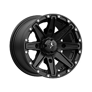 MSA Offroad Wheels MA33 14X7 4X110 S-BLK -47MM - M33-14710
