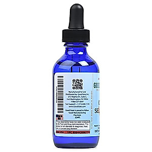 (Glass Bottle) Good State Liquid Ionic Selenium Ultra Concentrate (10 Drops Equals 70 mcg - 100 Servings per Bottle)
