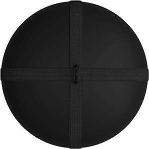 RDX Floor Anchor for Punch Bag Double end Speed ball, Non Tear Maya Hide Leather, Heavy Duty D Ring, Easy Zipper Closure, Maximum Swing Reduction for Boxing MMA, Muay Thai, Kickboxing Training Bags