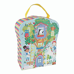 Floss & Rock 43P6364 Rainbow Fairy Play Box with Wooden Pieces