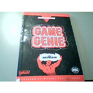 1990, 1991, 1992 Lewis Galoob Toys, Inc. Codemasters Software Co. Ltd. Galoob Video Game Enhancer for Sega Genesis---programming Manual and Codebook---softcover, 162 Pages, Sega Genesis Version