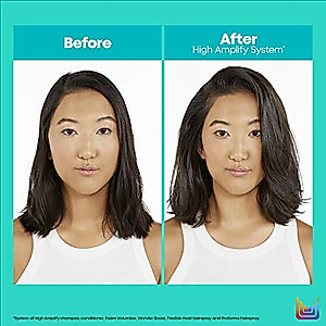 Matrix Total Results High Amplify Flexible Hold Hairspray | Creates All Over Volume & Enhances Shine | For Fine Hair | 10.2 Oz