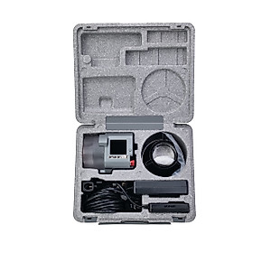 Aputure Amaran 60X S Bi Color LED Video Light 2700-6500K, Upgraded TLCI 97+ CRI 96+ SSI 87+, 9 Lighting Effects, APP Control, DC/AC Power Supply with Ginisfoto Cloth for Studio and Filming