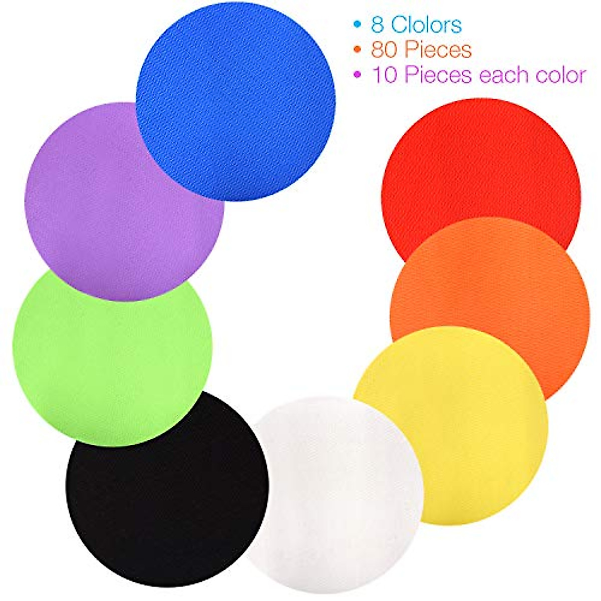 Carpet Markers 80 PCS for Classroom Organization & Kids Activities