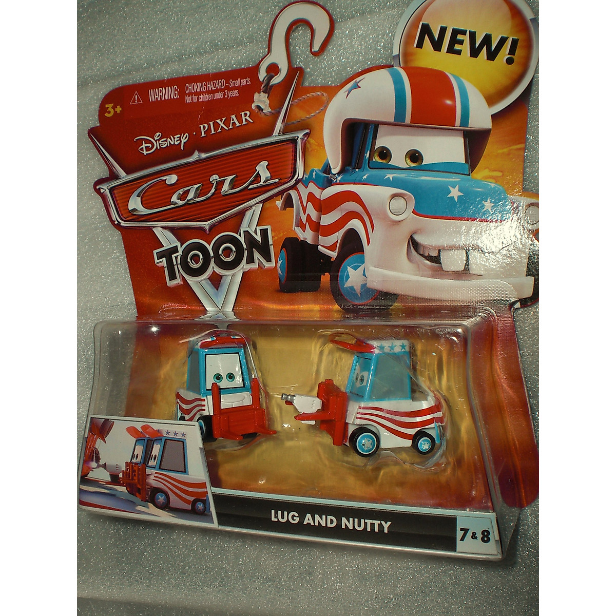 Disney Pixar Cars Toon Lug and Nutty #7 & #8