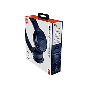 JBL LIVE 400BT, On-Ear Wireless Headphones, Blue