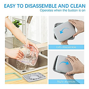 QGCVDAA 4 Pack Airtight Food Storage Containers with Lids, Pop One Button Open BPA Free Plastic Cereal Containers Storage for Kitchen Pantry Organization for Cereal, Flour, Coffee, Sugar