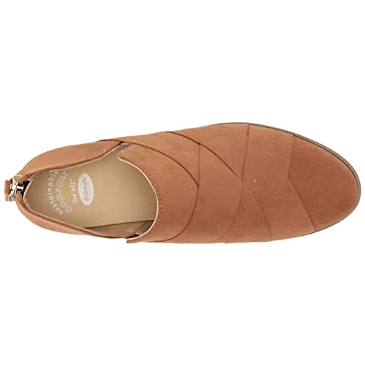 Dr. Scholl's Shoes Women's Always Band Shooties Ankle Boot, Brown Microfiber, 8.5