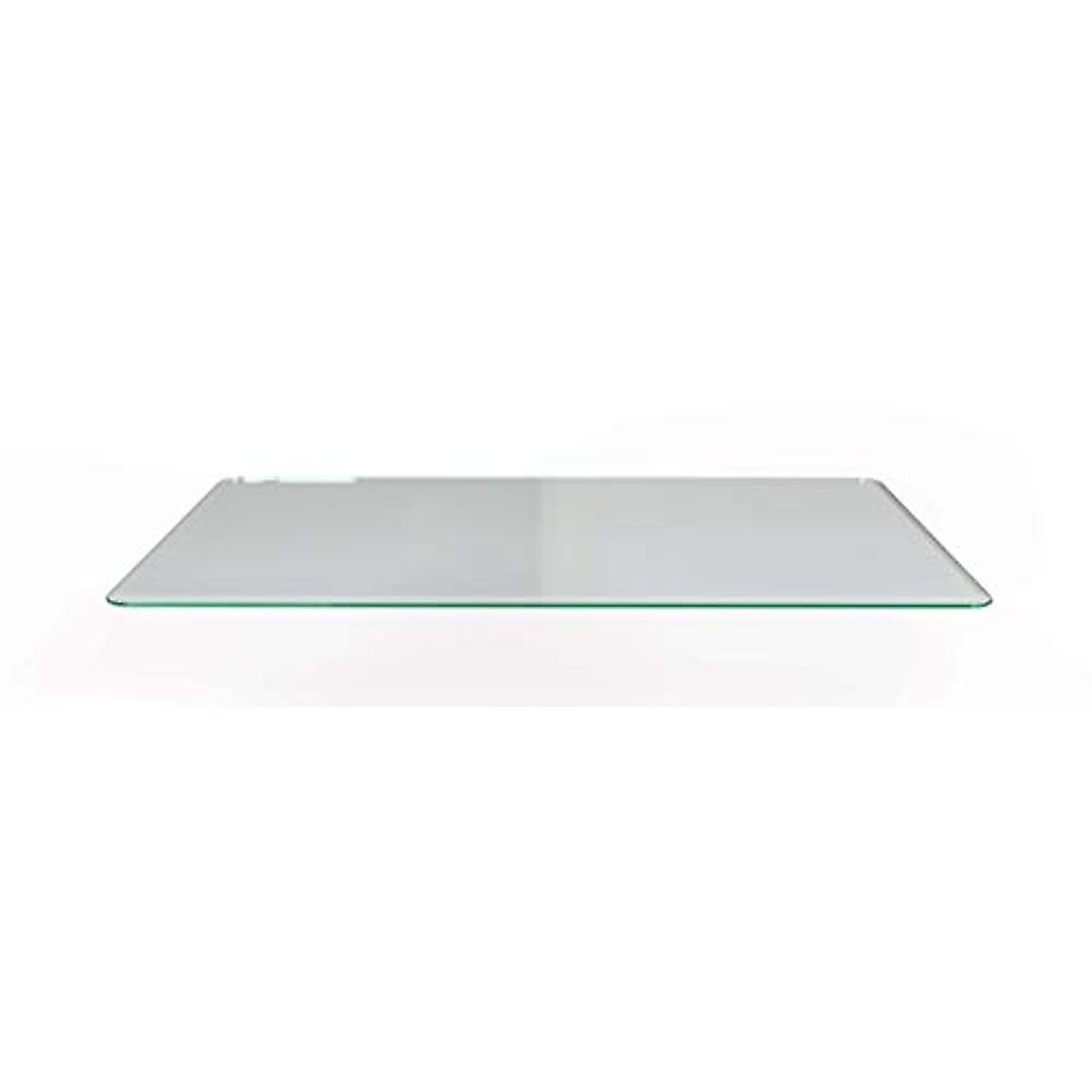 Milan Rectangle 1/2" Bevel Edge Glass Top, 44 x 84, Clear