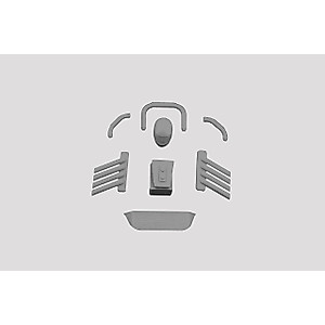 BSA Pinewood Derby Car Accessories Kit, Race Car - 6 Piece Racing Accessories for PWD Car Boy Scouts of America