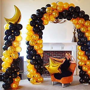 TABLECLOTHSFACTORY Set of 2 8 Ft Balloon Columns Balloon Stand Kit For Wedding Party Decoration