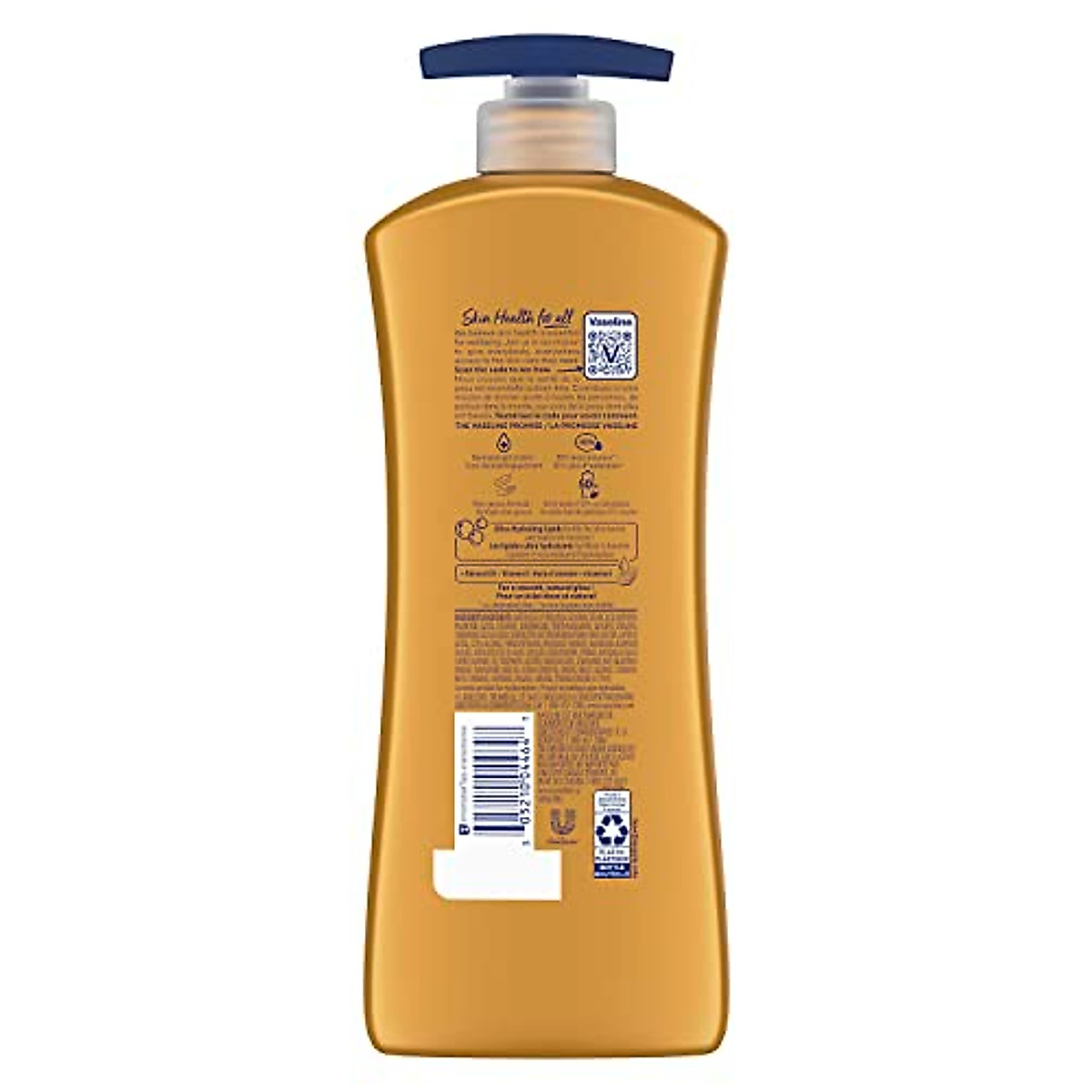 Vaseline Intensive Care hand and body lotion Almond Smooth for Rich Moisturization 20.3 Oz