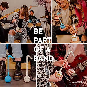 Otamatone Japanese Electronic Musical Instrument Portable Music Synthesizer from Japan by Maywa Denki Studio Award Winning, Educational Fun Gift for Children, Teens & Adults - Chocolate