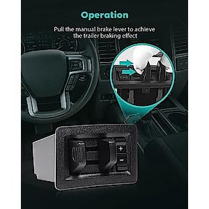 Trailer Brake Controller Module, Trailer Brake Controller Module Fits For 15 thru 20 For F-150 For Parts In-Dash Trailer Brake Controller Module, Front OE JL3Z-2C006-AA