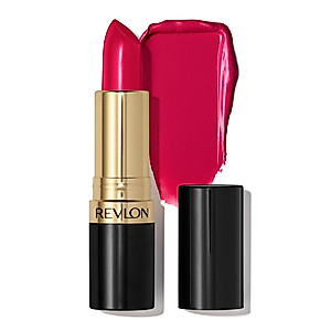 Revlon Super Lustrous Lipstick, Creamy Formula For Soft, Fuller-Looking Lips, Moisturized Feel, 0.15 oz