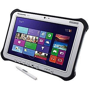 Panasonic Toughpad FZ-G1 MK1, Intel i5-3437U 1.9GHz, 10.1 WUXGA Multi TouchDigitizer, 128GB SSD, 4GB, Wifi, Bluetooth, Windows 10 Pro (Renewed)