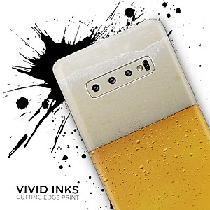 DesignSkinz Cold Beer Protective Vinyl Decal Wrap Skin Cover Compatible with The Samsung Galaxy S20 (Screen Trim & Back Glass Skin)