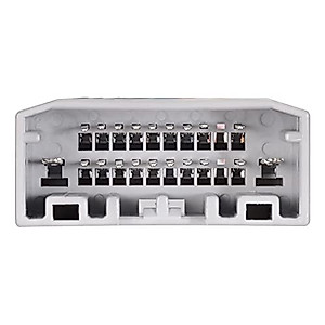 Bingfu Radio Wiring Harness for Select 2007-2021 Jeep Grand Cherokee Compass Chrysler Town Country Dodge KIA Ram Hyundai Vehicle Aftermarket Car Stereo Wire Adapter DB14 - Upgraded 22 Pin 20 Wires