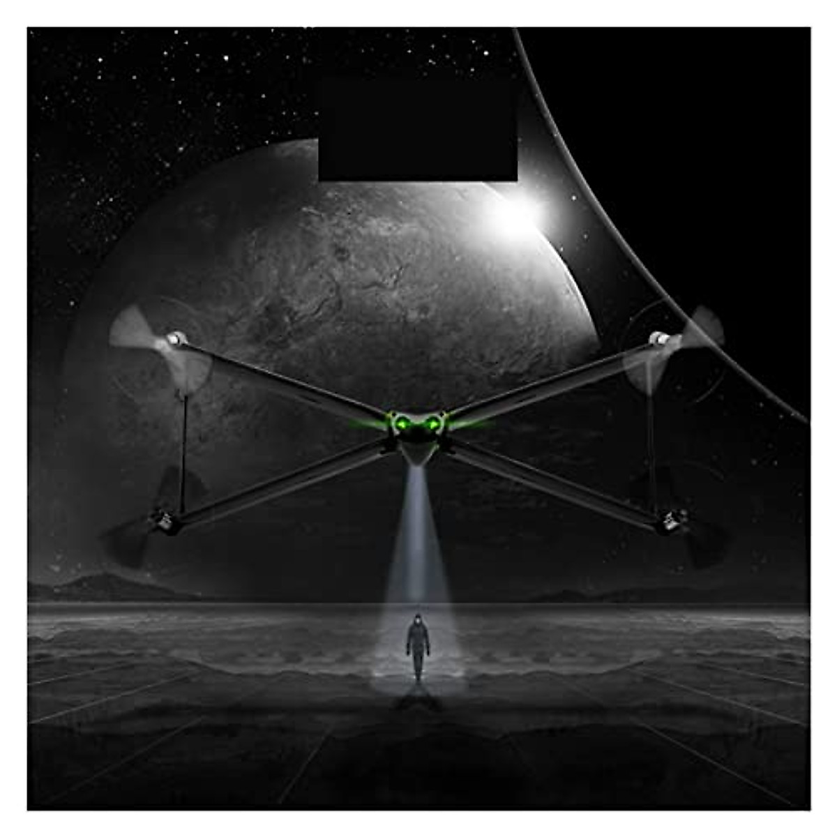 OZLIKA Parrot Swing Mini Camera Drone/Quadcopter with Flypad X-Wing Horizontal Vertical Rem