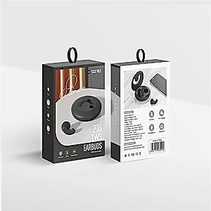 Wireless Earbuds， Stereo Sound Earphones Bluetooth 5.0 Earbuds Touch in-Ear 6Hours play Time with charging Case ,Mini Sports EarphonesEarphones with Mics Touch Control in-Ear Headset for Sports,Home