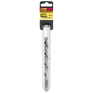 IVY Classic 01316 1/4-Inch Left Hand Drill Bit, M2 High Speed Steel, 135-Degree Point, 1/Card