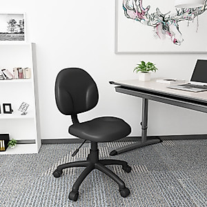 Boss Office Products Dimond Task Chair without Arms in Black