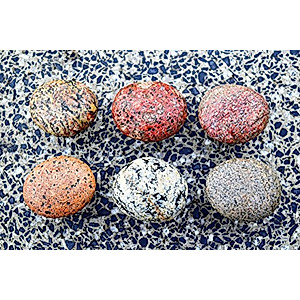 Stone knobs and pulls. Beach Stone Kitchen Cabinet pull knob. Door handle. Stone Cabinet Knobs. Furniture knobs. Drawer Pull. 1 PCS