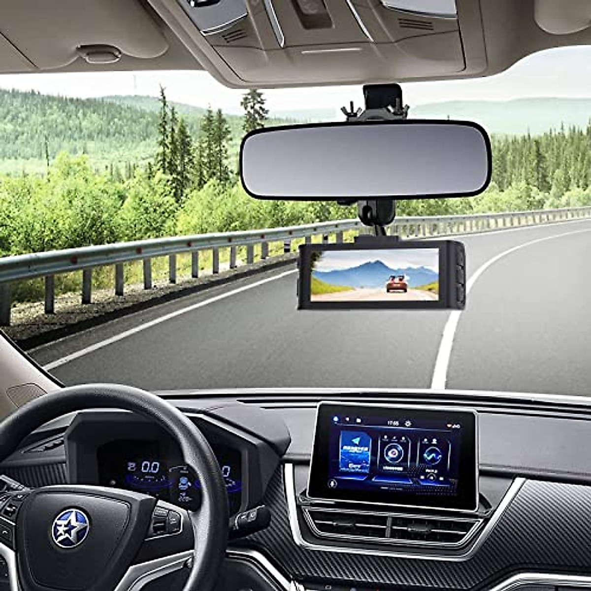 YeeBeny Dash Cam Mount Rear View Mirror Holder, Redtiger Dash Cam Mount Be Applicable to REDTIGER F7N-Plus