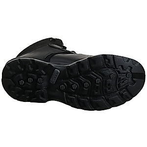 Timberland Men's Flume Mid Waterproof Hiking Boot, Black, 13