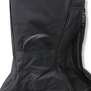 WUQIMUSC Cello Gig Bag soft case bag with Strong Straps Handle Practical Rainproof soft cello bag for 4/4 3/4 Cello,Black color